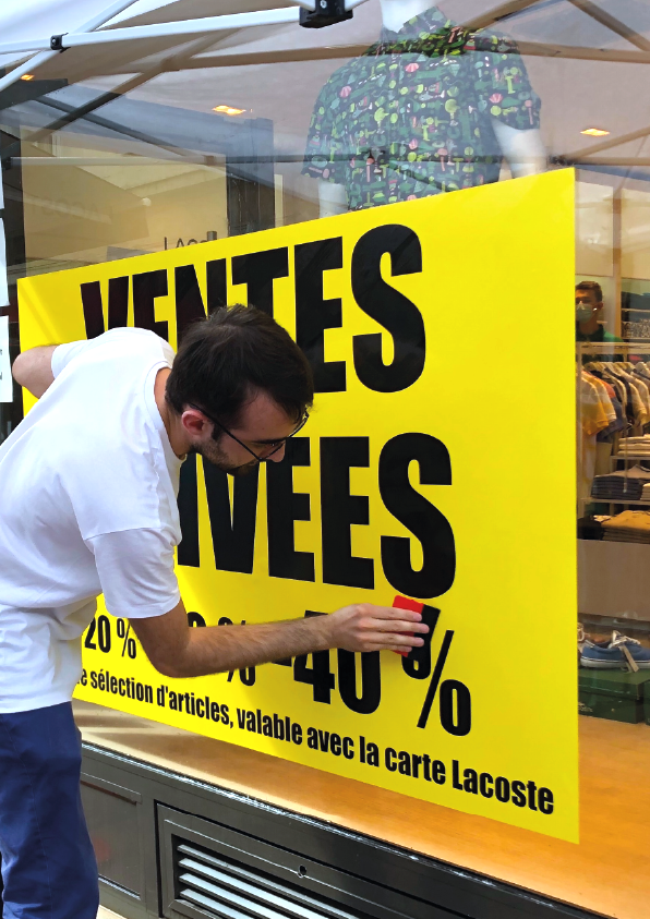 Vinyle adhésif - Sticker • Imprimerie Propost Services à Rouen